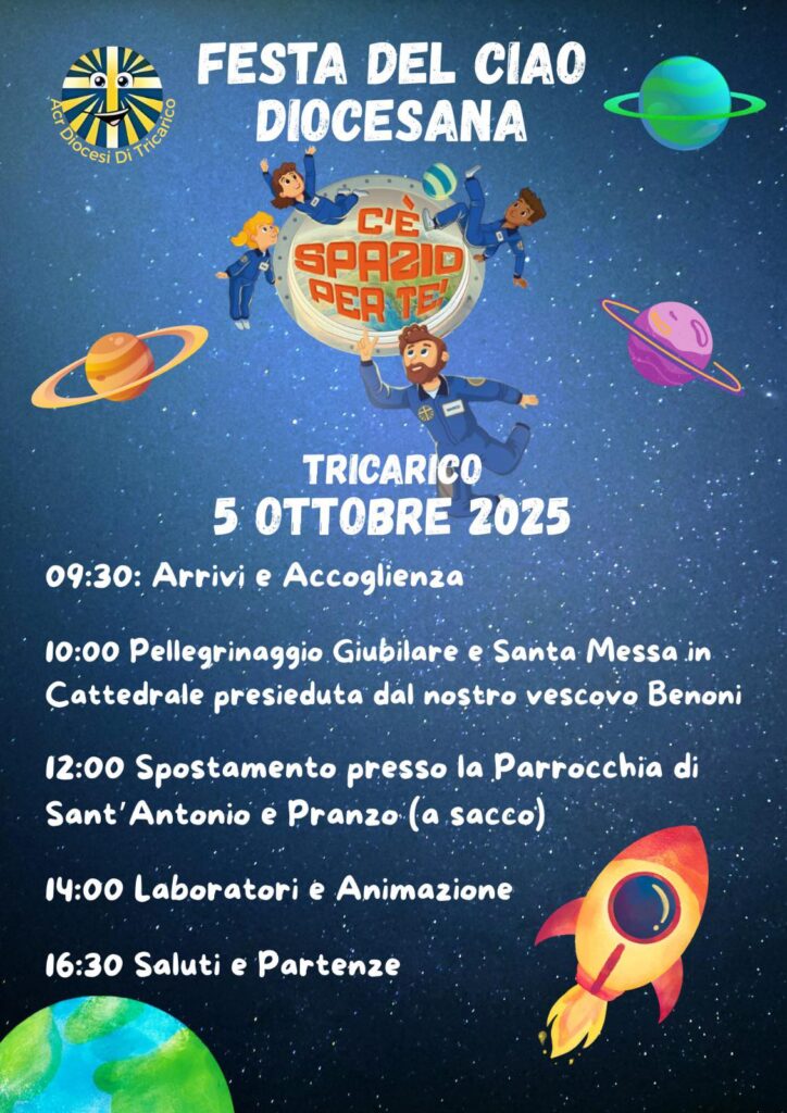 Festa del CIAO diocesana – Diocesi di Tricarico